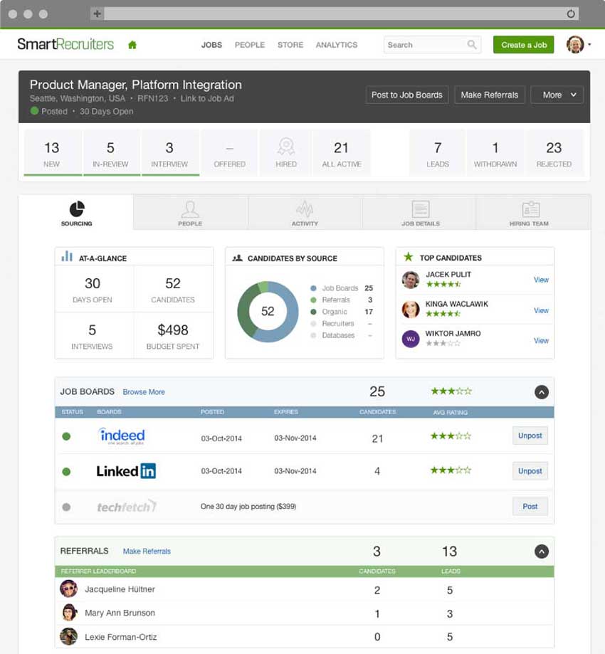 Applicant Tracking System | Recruiting Software | Hiring Success Platform